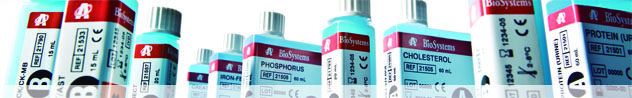 Reactivos de química clínica manual Biosystems