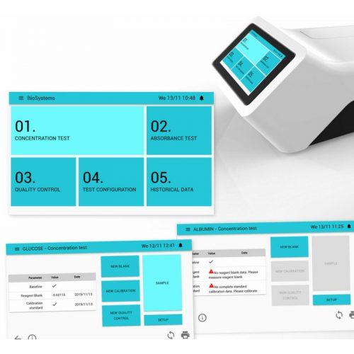 Analizador semiautomático BTS Biosystems